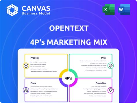 Marketing Mix Analysis Of Opentext