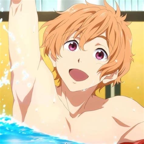 ੈ ‧₊˚nagisa Hazuki Free Free Anime Free Iwatobi Anime