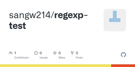 Github Sangw214regexp Test