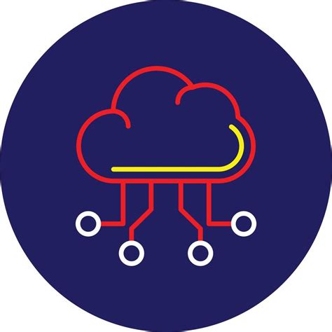 Cloud Computing Line Multicolor 9514118 Vector Art At Vecteezy