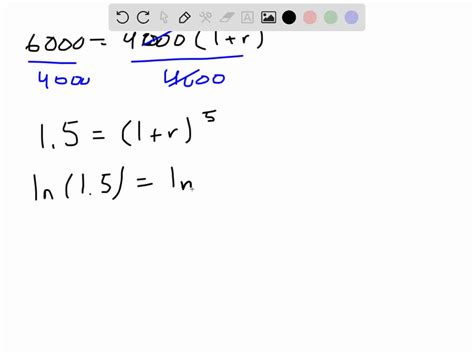 Solvedat What Interest Rate Compounded Annually Will A Sum Of 4000