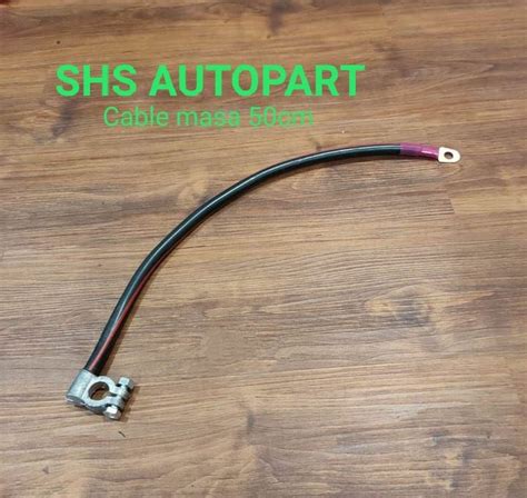 Cable Accu Massa Kabel Aki Masa Kable Massa Full Tembaga 50cm 24v