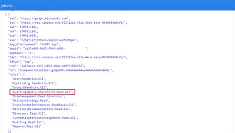 Querying The Microsoft 365 Unified Audit Log Datamart Via The Graph API
