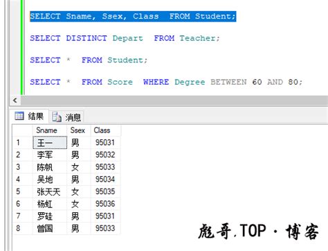 Sqlserver 创建表、查询、条件查询语句sqlserver建表语句 Csdn博客