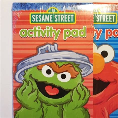 Sesame Street Accessories Sesame Street Coloring And Activity Book