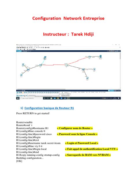 Config Tp Ccna Ipv4 Et Ipv6 Et Vlan Et Stp Docx Pdf I Pv6 Network