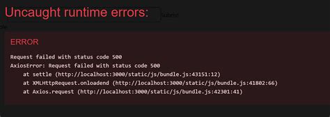 Axios Error Please Find Solution Code With Mosh Forum