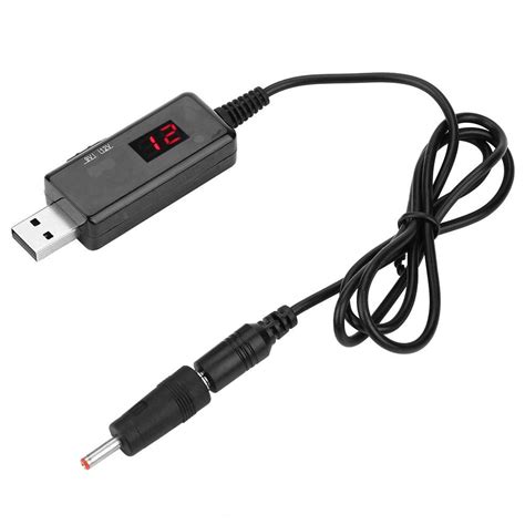 USB Step Up Converter Cable USB V To V Step Up Cable Adjustable DC To Dc Transformer