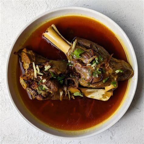 Authentic Nalli Nihari Recipe With Mutton Shanks