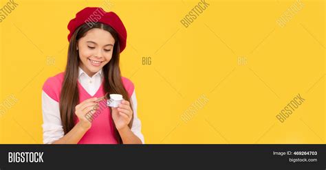 Happy Teen Girl French Image And Photo Free Trial Bigstock