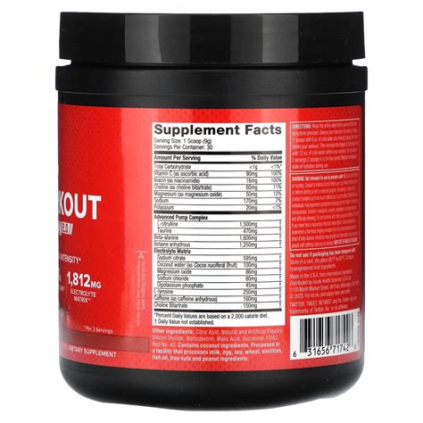 Sixstar Pre Workout Explosion 2 0 Fruit Punch 9 52 Oz 270 G