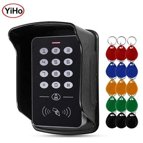 RFID Access Control Keypad Waterproof Cover Rainpr Grandado