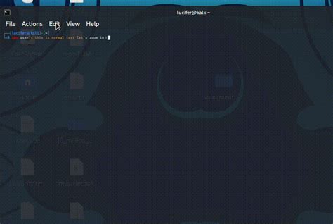 How To Zoom In And Zoom Out Terminal Console In Linux Geeksforgeeks