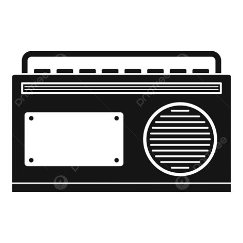 Vintage Radio Black And White