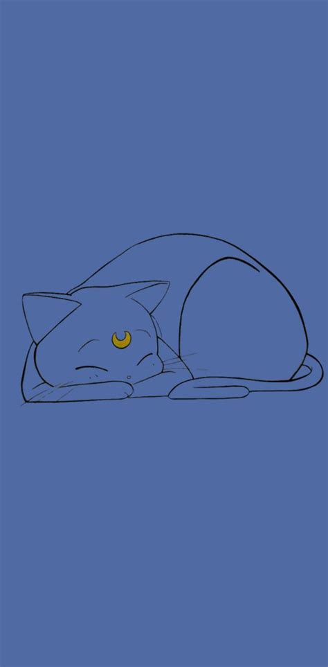 Sailor Moon Luna Wallpapers Wallpaper Cave