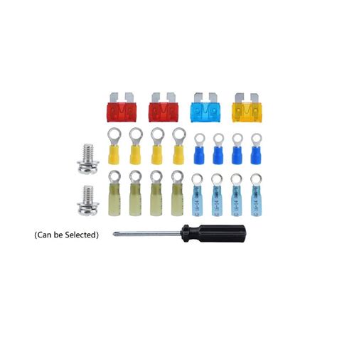 4 Way Rv Yacht Flame Retardant Waterproof Battery Terminal Fuse Block One