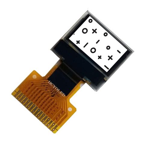 Compact White OLED Display With Wide Temperature Range China OLED Display And OLED