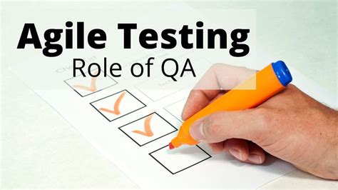 The Role Of Qa In Agile Ensuring Quality Throughout The Sprint