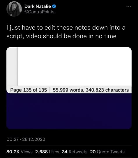 only saying those words takes more than 7 hours according to a words to speech converter i d