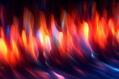 Premium AI Image AI Generative Abstract Lighting Background