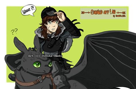 Co Au Hiccup And Toothless Encounter Eret By Uchiha Umeko On