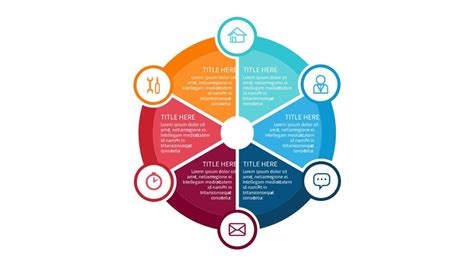 Colorful Circle With Icons Google Slide Theme And Powerpoint Template Slidedocs