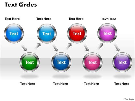Text Circles 4 Powerpoint Presentation Templates Ppt Template Themes Powerpoint