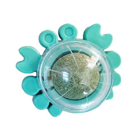 Waroomhouse Catnip For Oral Health Cat Toys With Catnip Catnip Wall Ball Toy For Cats Stick On