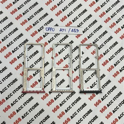Jual Sim Tray Sim Lock Tempat Sim Card Slot Kartu Oppo A A Shopee Indonesia