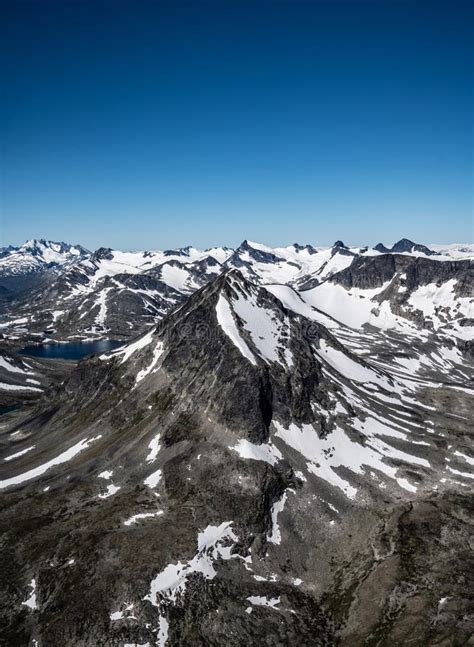 The Jotunheimen Mountain Area Stock Image Image Of Jotunheimen