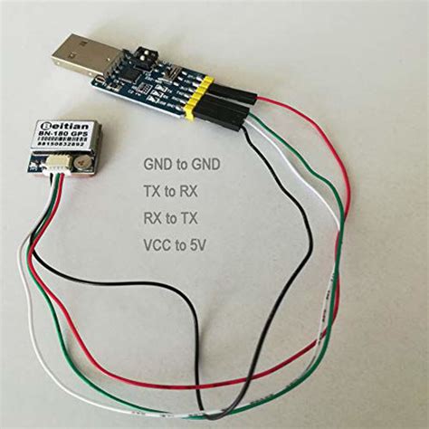 Getuscart Diymalls Bn 180 Gps Module Ttl Dual Glonass Gps Gps Passive Antenna For Arduino