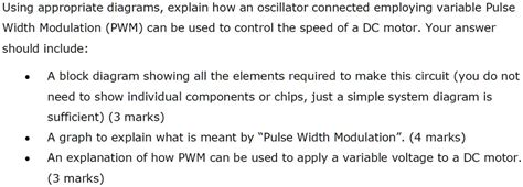 Solved Using Appropriate Diagrams Explain How An Oscillator Connected