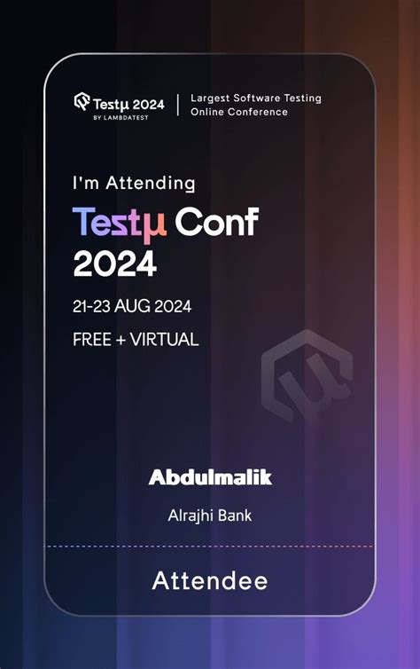 Abdulmalik Alabdulsalamistqb® On Linkedin Testmu Lambdatest Qa