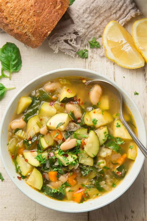 Chunky Zucchini Soup Connoisseurus Veg