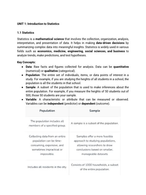 Data Visualization Notes Ou Pdf Type I And Type Ii Errors Statistics