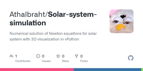 GitHub Athalbraht Solar System Simulation Numerical Solution Of