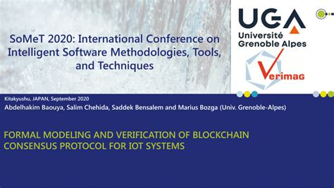 Pdf Formal Modeling And Verification Of Blockchain Consensus Protocol