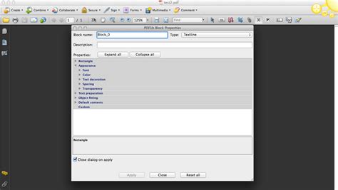Pdflib Block Plugin Dialog Box Print Science Documentation