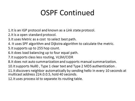 Routing Protocols Ospf Eltoma It Products