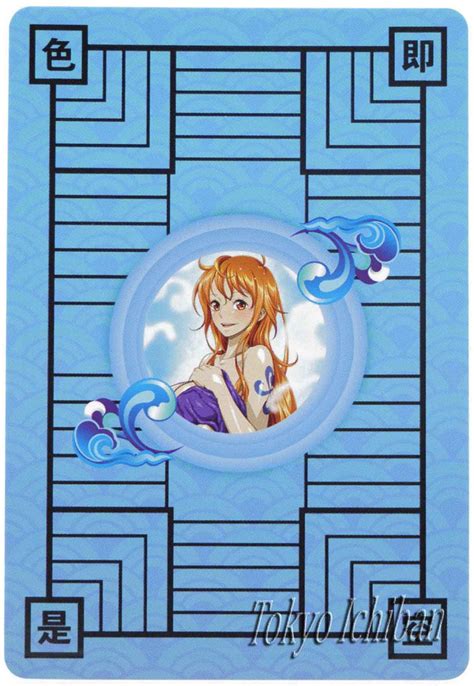 One Piece Sexy Card Nami Towel Bath Edition Tokyo Ichiban