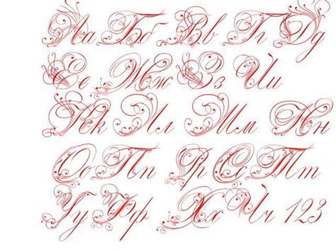 Букви шаблон для вирізання формат А4 Красиві літери російського алфавіту друковані та прописні