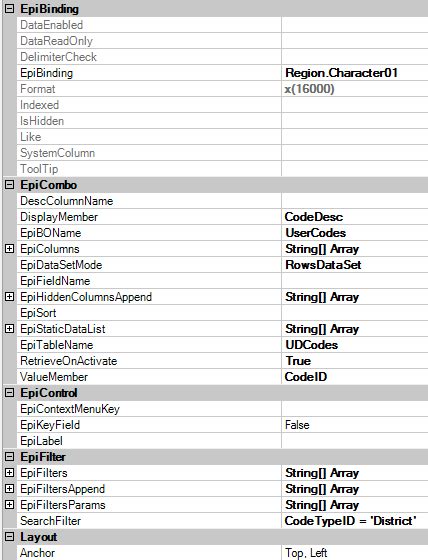 Epicor Development Epicor And User Defined Codes