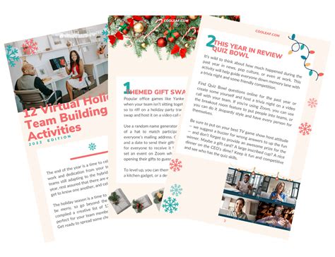 Virtual Holiday Team Building Activities To Connect Your Team This Season