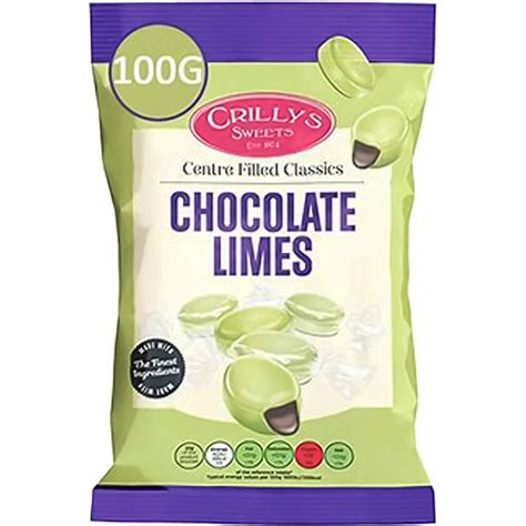 Crillys 100g Chocolate Limes Hic Stornoway