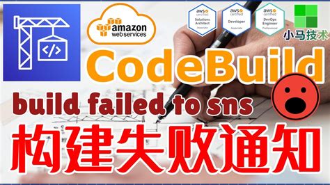 【进阶】aws Codebuild 中文基础入门教学 构建失败通知 Build Failed Sns Youtube