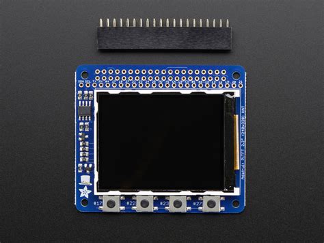 Adafruit Pitft 2 2 Hat Mini Kit 320x240 2 2 Tft No Touch
