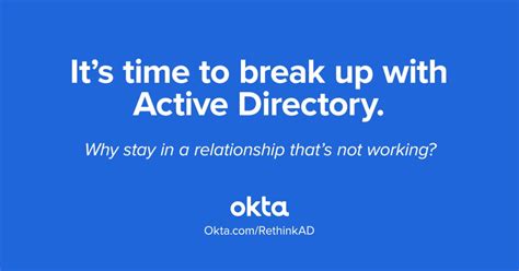 Okta On Linkedin Rethink Active Directory