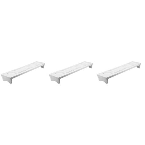 3pcs Floating Keyboard Shelf Creative Storage Box Cup Pen Stationery