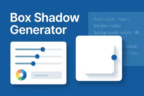 Css Box Shadow Generator For Css Scss Tailwind And Stylus