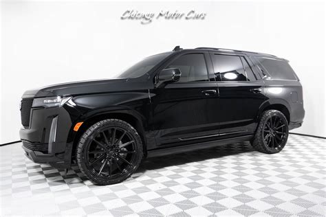 Used 2023 Cadillac Escalade Sport Platinum 24 Vossen Wheels Super